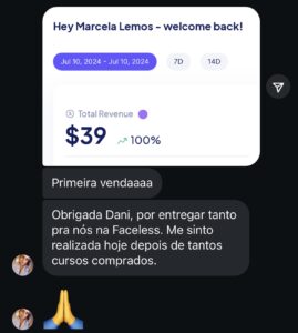 Programa Faceless - Danielle Reis